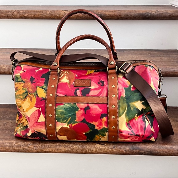 Patricia Nash | Bags | Set Of 3 Patricia Nash Milano Weekender Leather ...